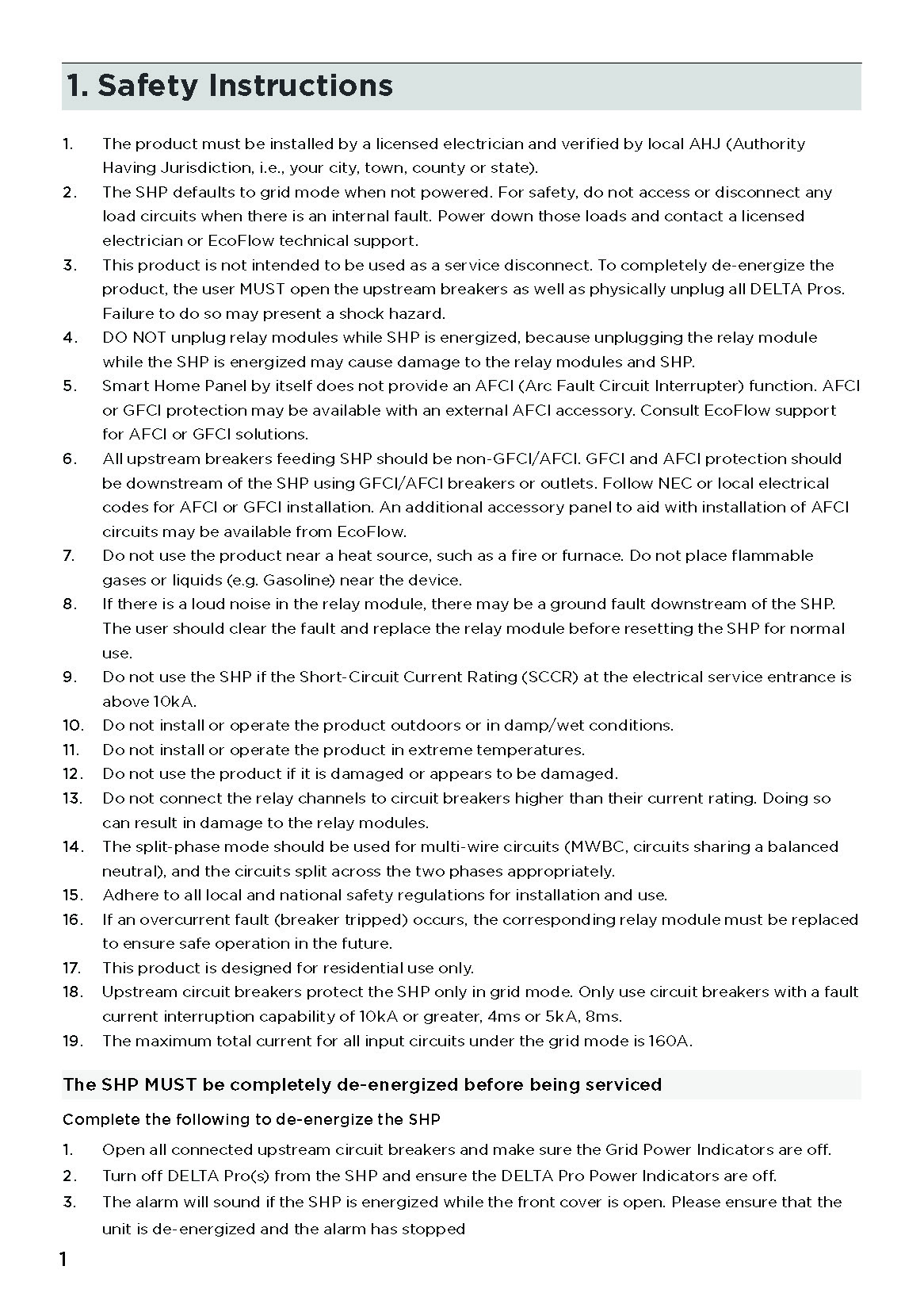 EcoFlow Smart Home Panel Installation Guide – SatellitePhoneStore