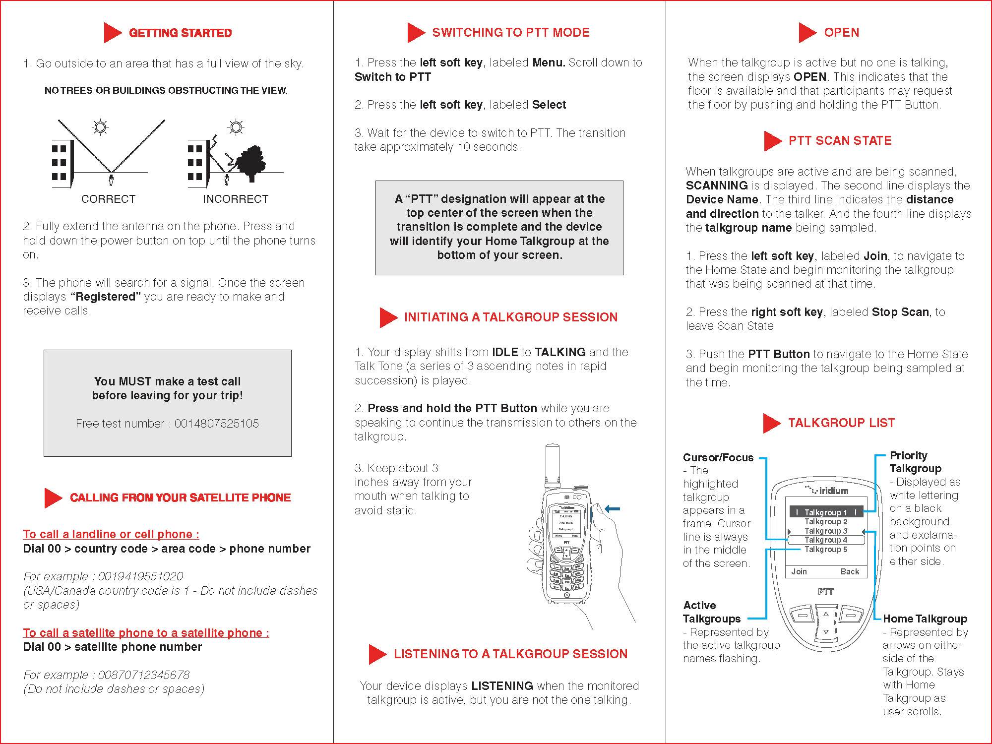 Iridium Extreme PTT Push-To-Talk Quick Guide – SatellitePhoneStore
