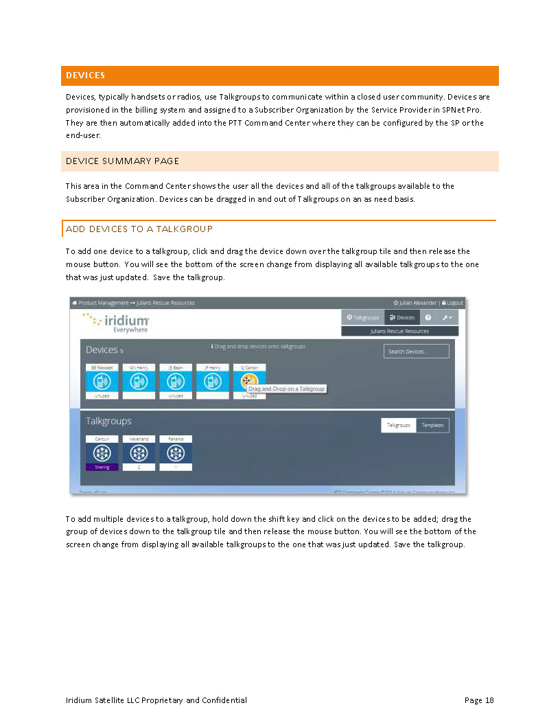 Iridium PTT Command Center User Guide – SatellitePhoneStore