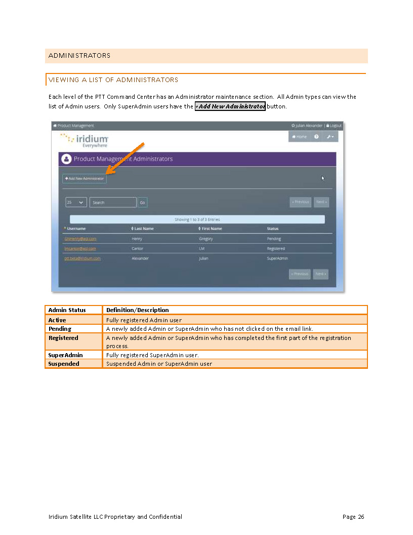 Iridium PTT Command Center User Guide – SatellitePhoneStore