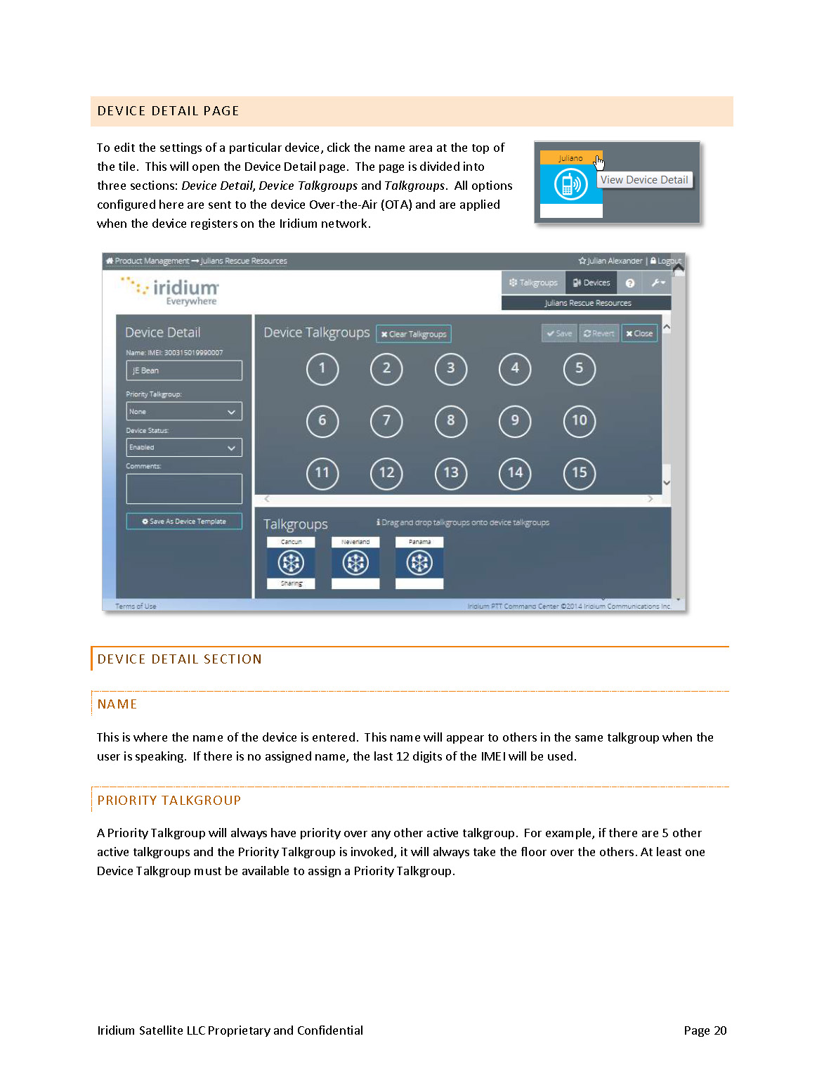 Iridium PTT Command Center User Guide – SatellitePhoneStore