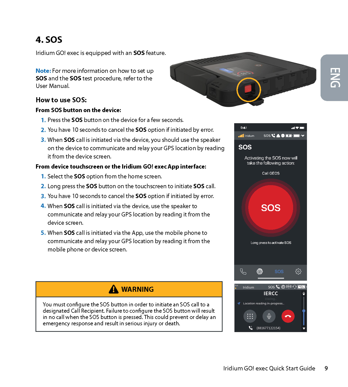 Iridium Go! exec™ Quick Start Guide – SatellitePhoneStore