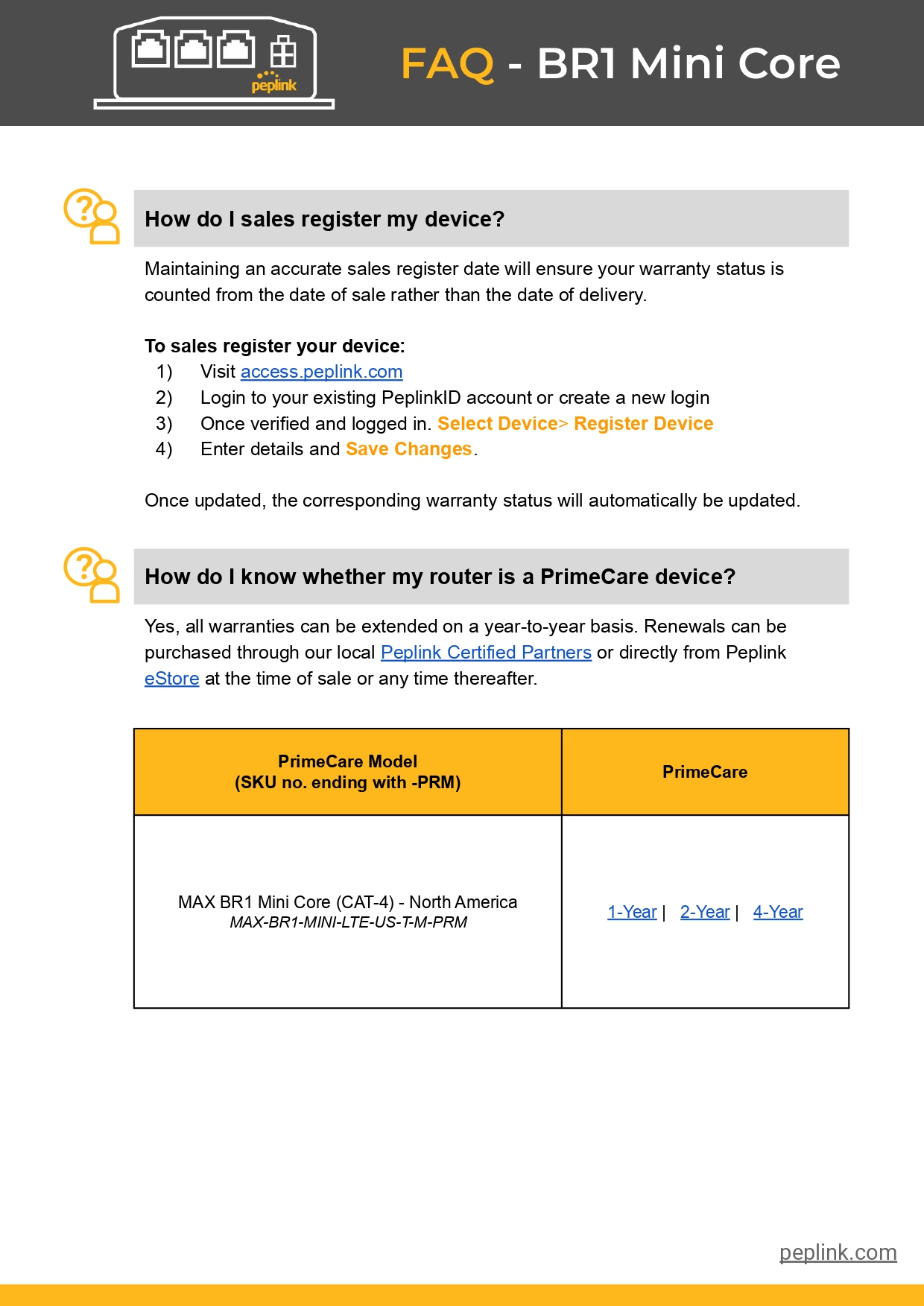 Peplink MAX BR1 Mini Core FAQ – SatellitePhoneStore