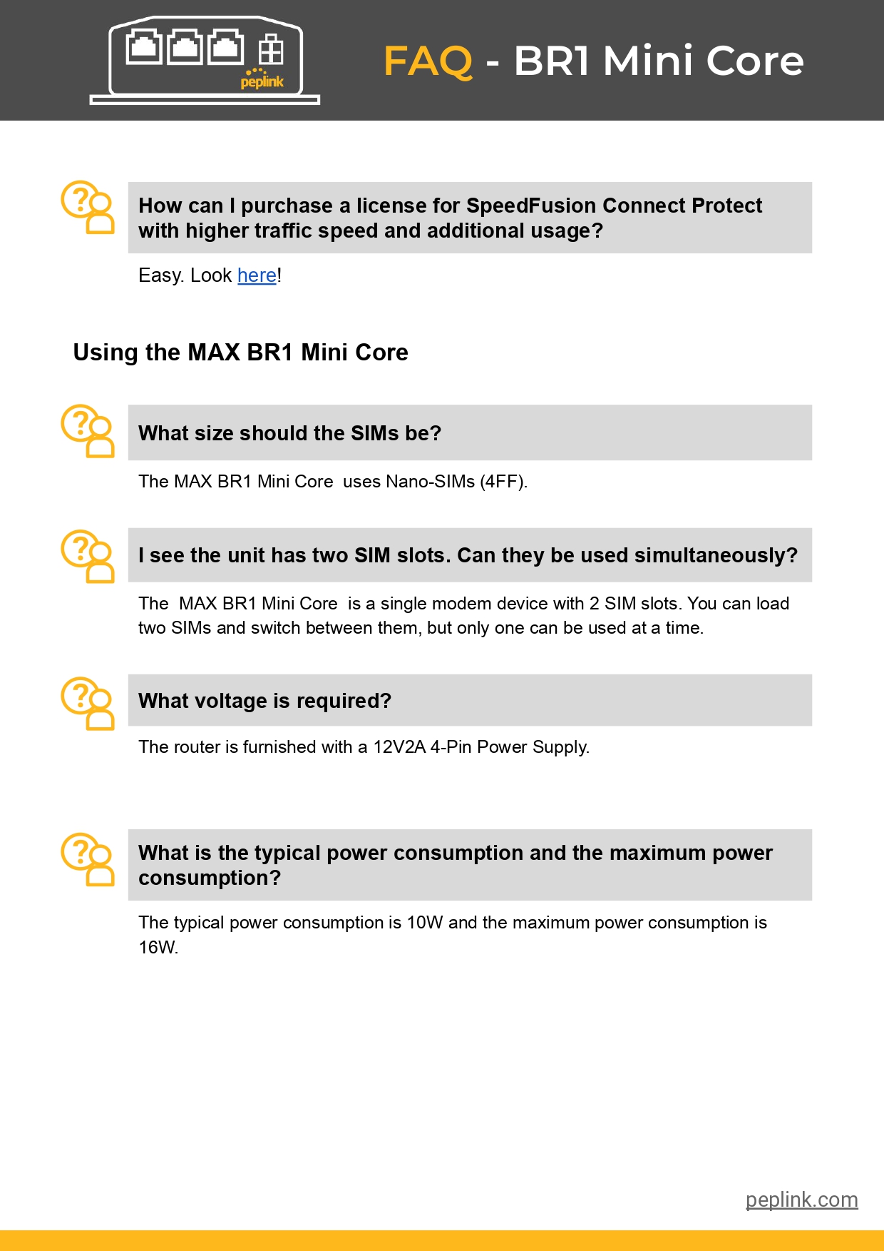 Peplink MAX BR1 Mini Core FAQ – SatellitePhoneStore
