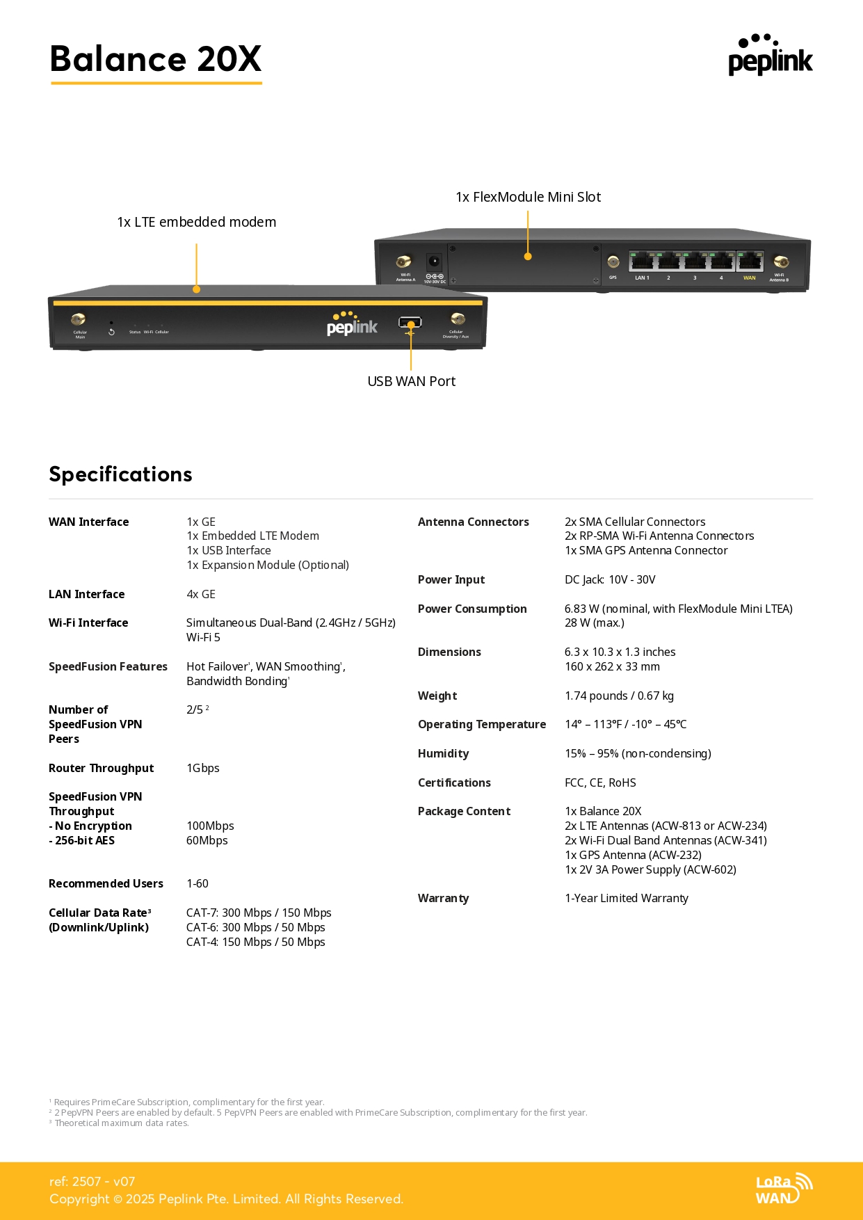 Balance 20X (with FlexModule Mini LoRaWAN) – SatellitePhoneStore